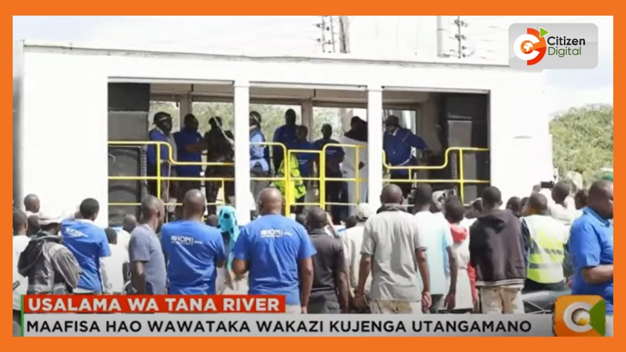 Asasi za usalama zahimiza amani Tana River - YouTube