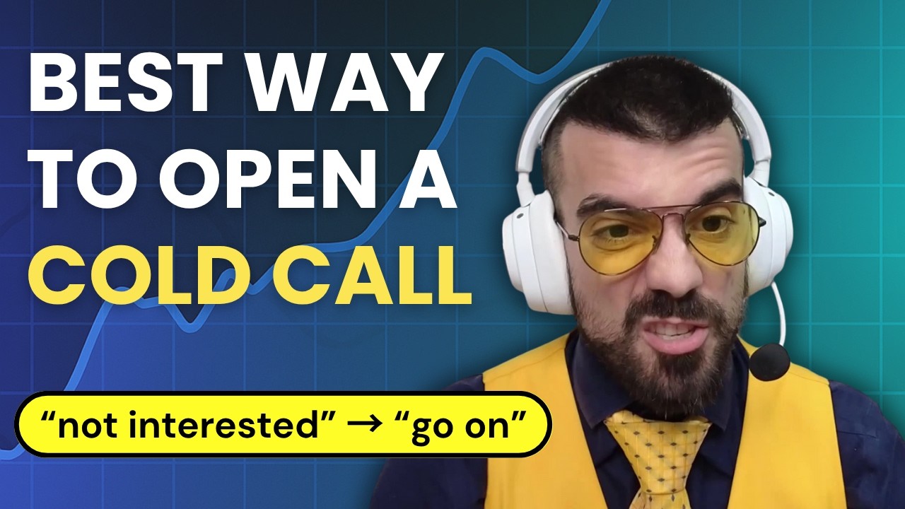 This Cold Call Opener Has a 50% Success Rate - YouTube