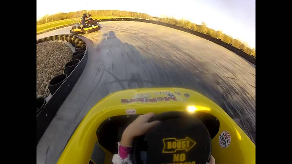 Fun Spot Go-kart Grand Opening - YouTube