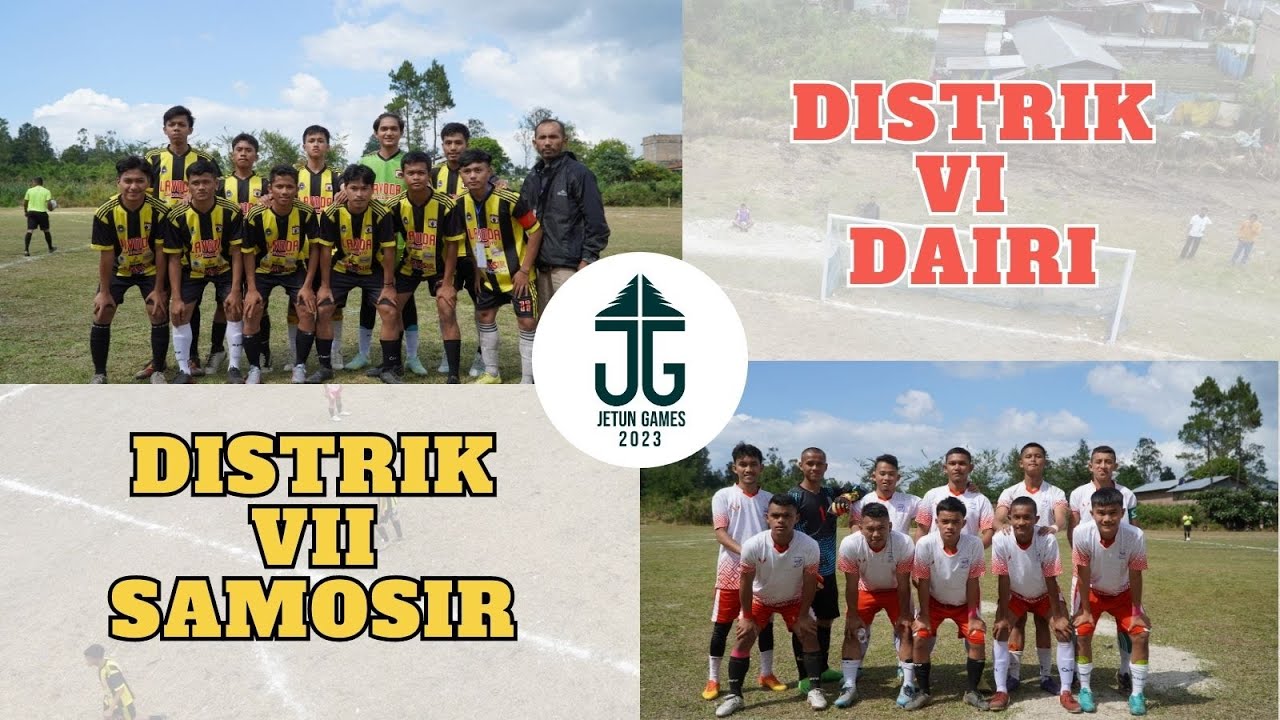 Jetun Games HKBP | Pertandingan Sepakbola Distrik VI Dairi VS VII ...
