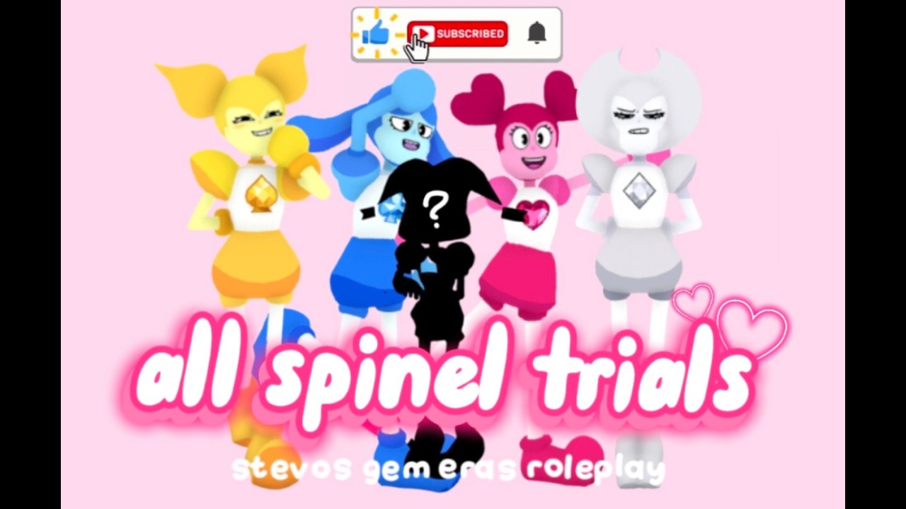 all spinel trials in stevos gem eras roleplay on roblox + a new spinel ...