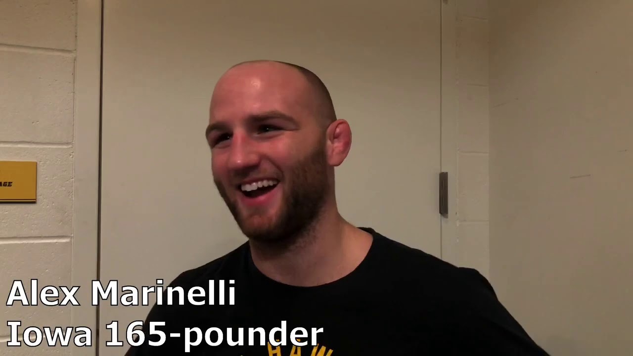 Iowa's Alex Marinelli on the 2019 season so far (11.26.19) - YouTube