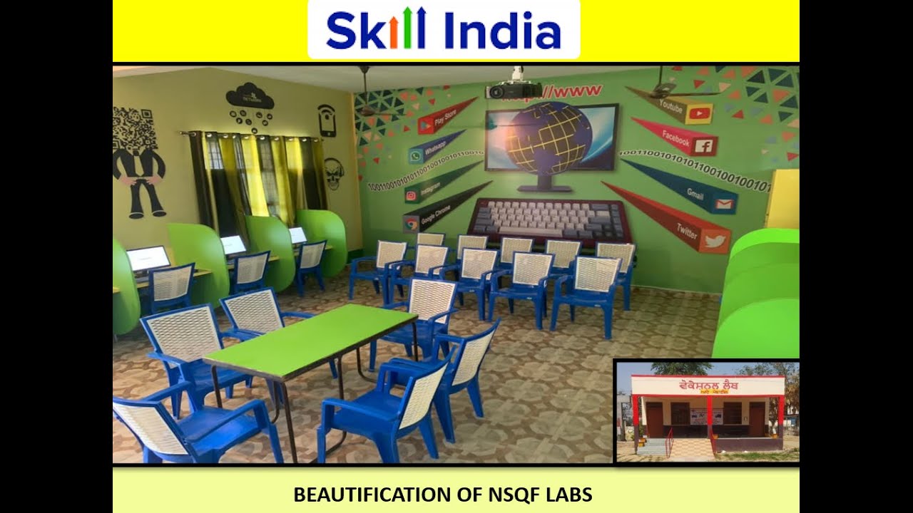 Beautification Of NSQF Labs (Capacity Building)- By Mr Dinesh Pahuja ...