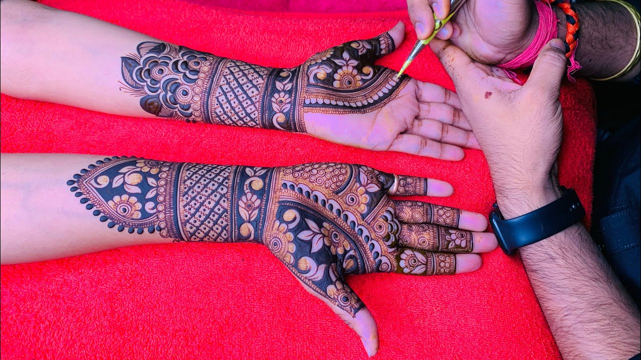 Special Mehndi Design । Mehndi Tutorial । Raj Mehandi Designer । Basic ...