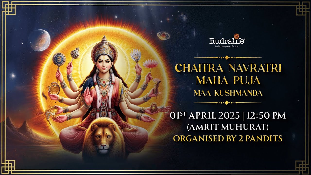 Nav Chandi Maha Puja (Chaitra Navratri) | Maa Kushmanda ( Amrit Muhurat ...