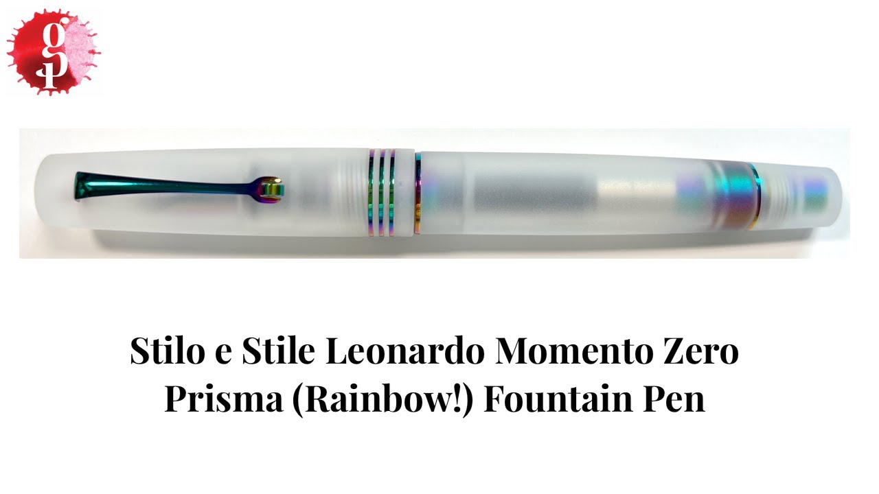 Stilo e Stile x Leonardo Momento Zero Prisma Fountain Pen - YouTube