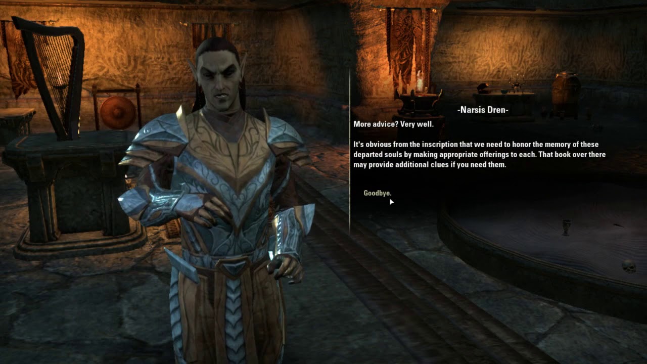 ESO Standard Edition Walkthrough Part 29 - Veloth Tomb & Ularra - YouTube