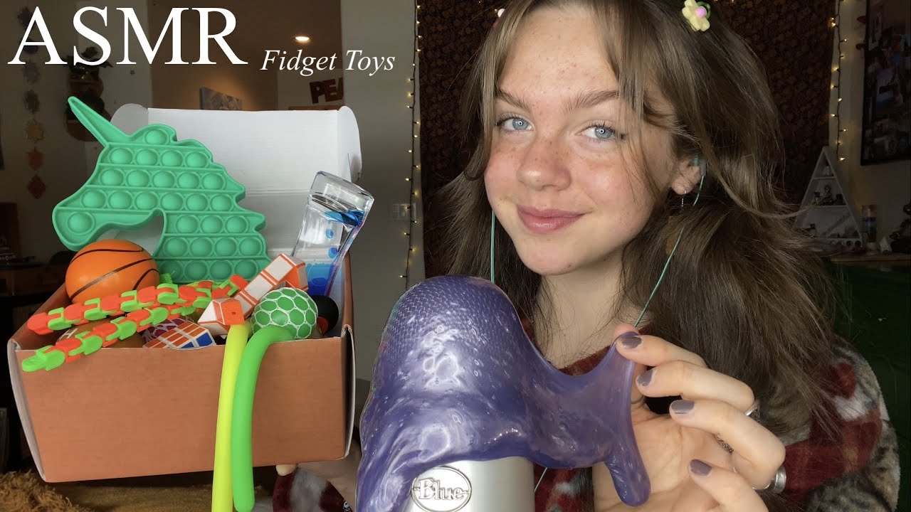 ASMR With Fidget Toys & Sensory Items *PART 2* - YouTube