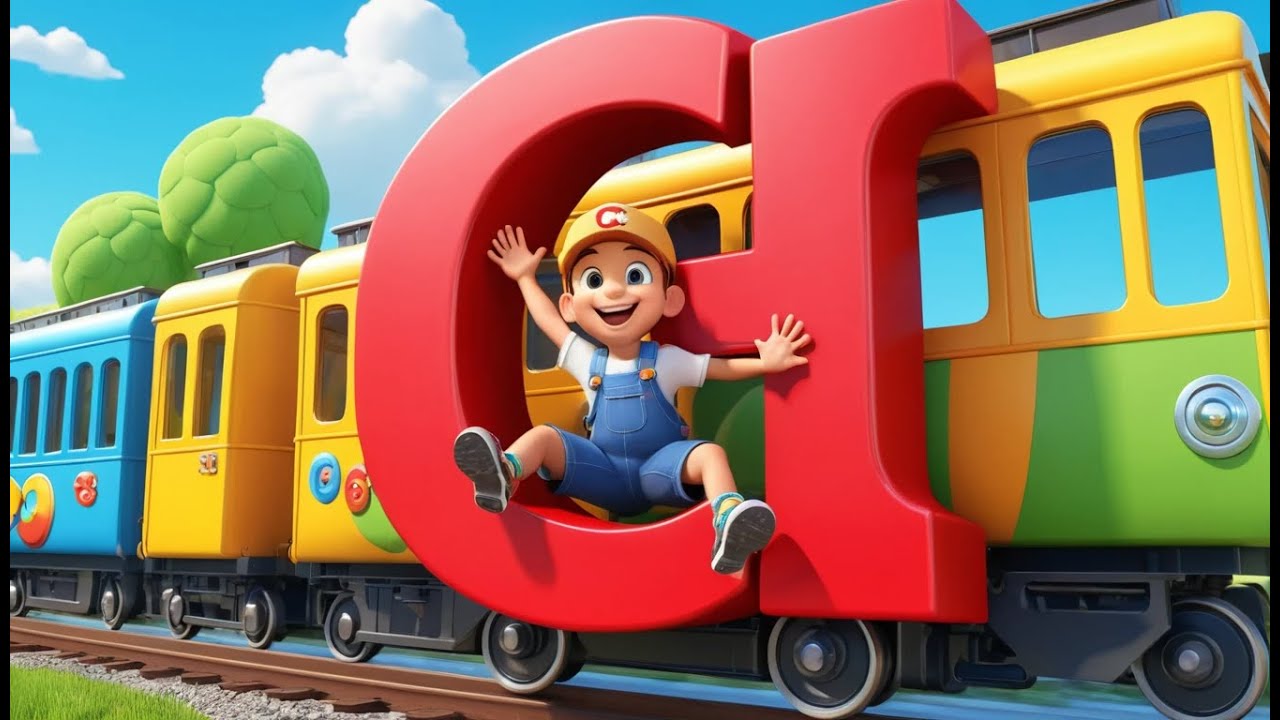 Train Choo Choo Song – Journey to ABC City | Fun Alphabet Song for Kids ...