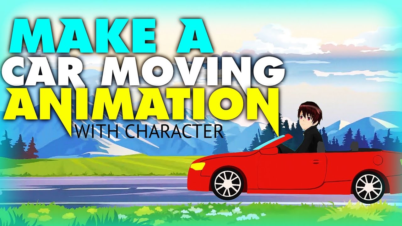 How To Make Car Moving Animation | Vehicle Motion Animation With ...