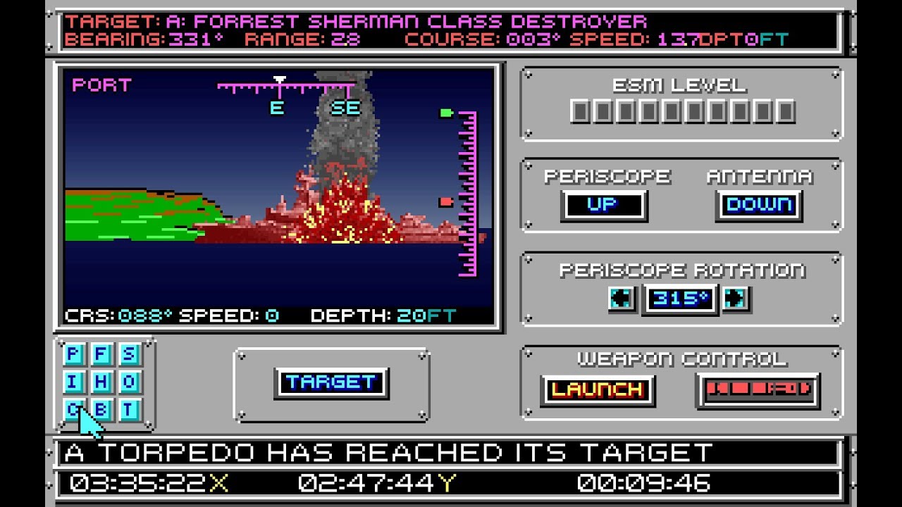 688 Attack Sub: Torpex '89 (700) - YouTube