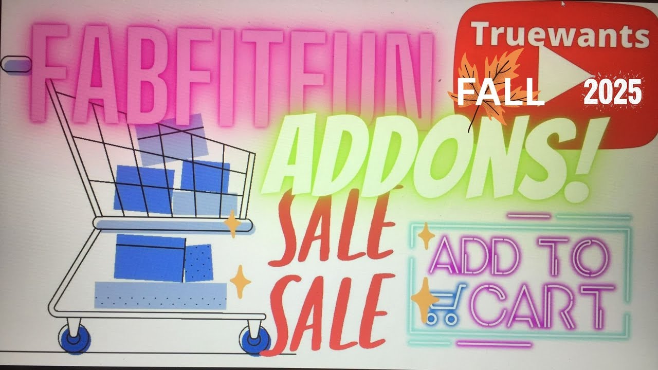 FabFitFun Fall 2025 ADDONS is OPEN How I Shop the Sale ...& scroll ...
