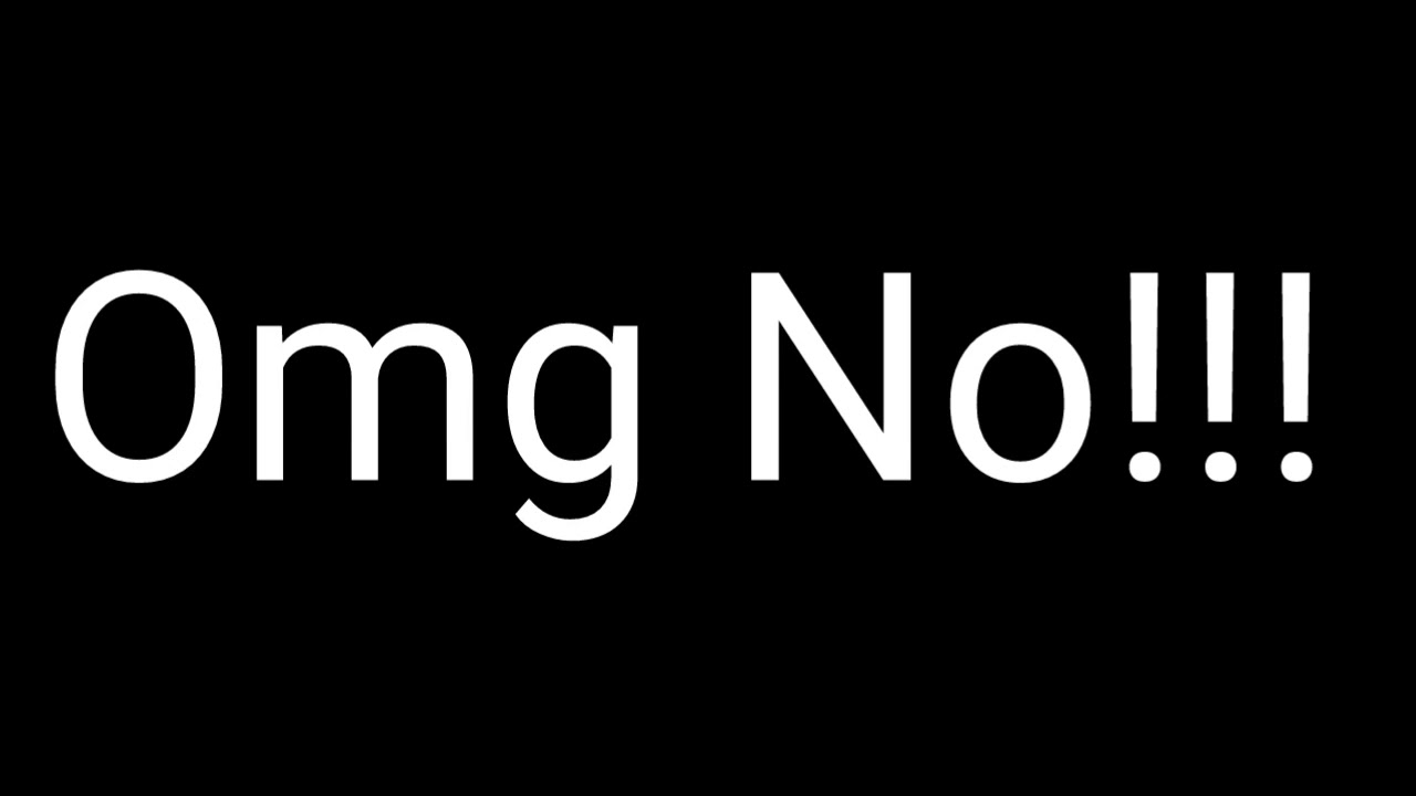 เอฟเฟค เสียง omg No! - YouTube