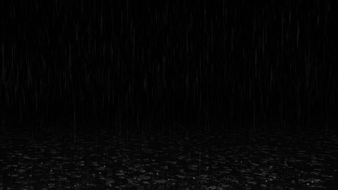 Efeito Chuva Leve com Pingos no Chão Overley Tela Preta | OverTom - YouTube