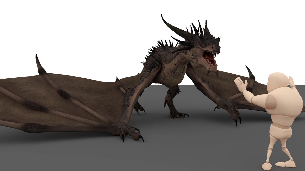 Animated Dragon Showreel - YouTube