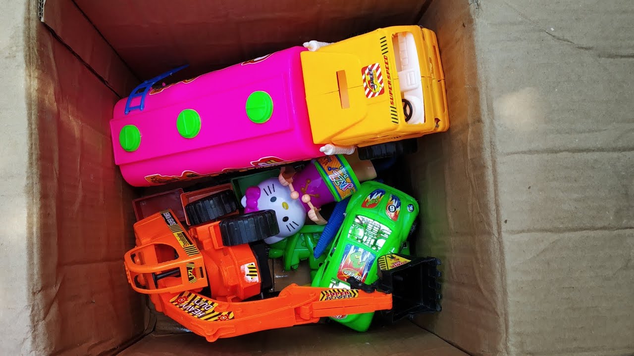 Review Box Full of Toys Car | Full Box of Toy Vehicles @AR TOY TV - YouTube