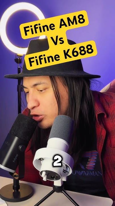 Fifine AM8 vs k688?! #обзор #сравнение #fifine - YouTube