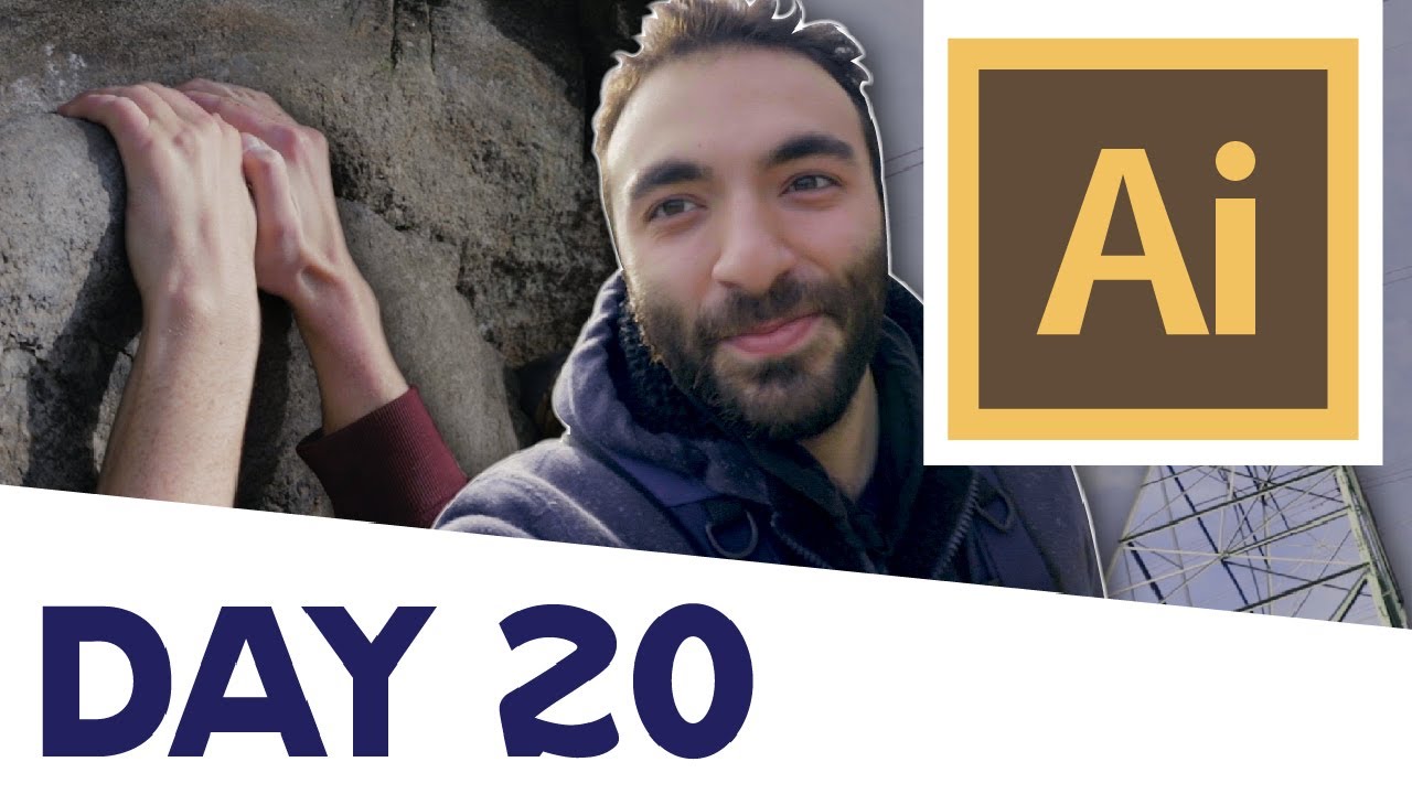 FAST GRAPHIC DESIGN (Time Lapse) - Day 20 Vlog Thumbnail - YouTube