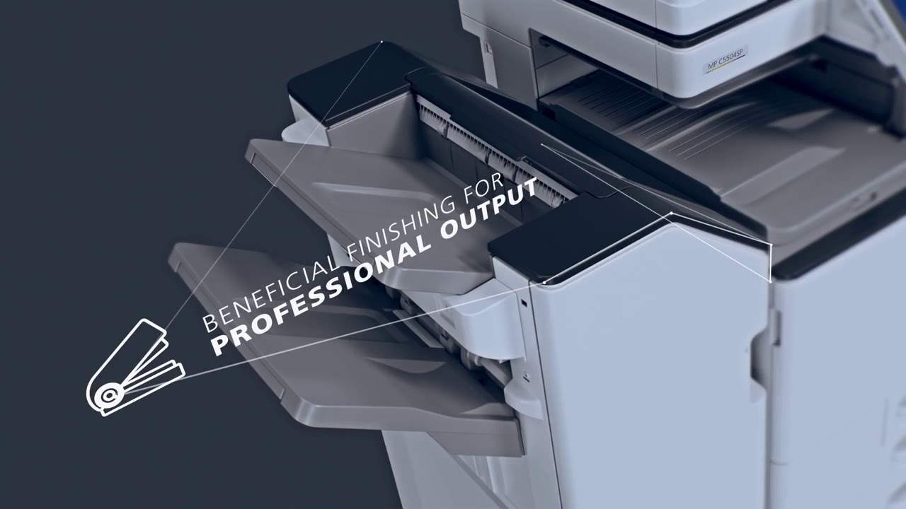 RICOH Aficio MP C3004/C3504/C4504/C5504/C6004 - YouTube