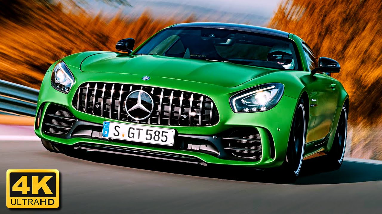 GREEN DEMON - A Mercedes AMG GT R Edit [4K AI Remastered] - YouTube
