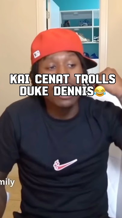 KAI CENAT TROLLS DUKE DENNIS AKA THE BIG DROP AKA CAPTAIN ATLANTA AKA THE CHOSEN ONE. #fypage ...