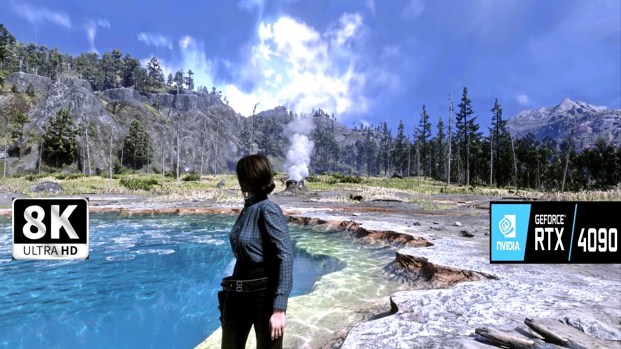 RDR2 in 8K - Realism So Real, It’s Unreal - Realistic Rainfall - RTX ...