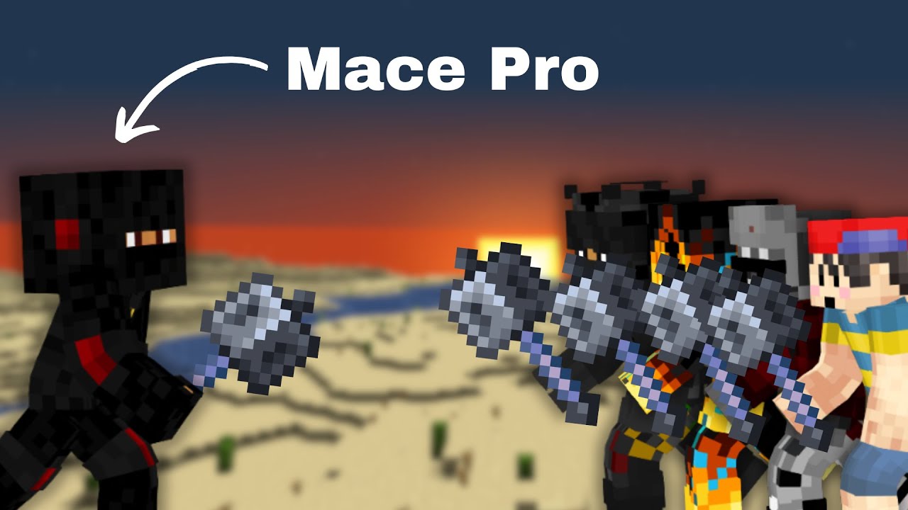 Can 1 Mace PRO Beat 4 Mace Noobs? - YouTube
