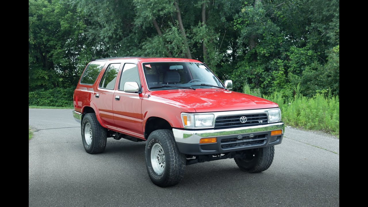 1993 Toyota 4Runner - Test Drive - YouTube