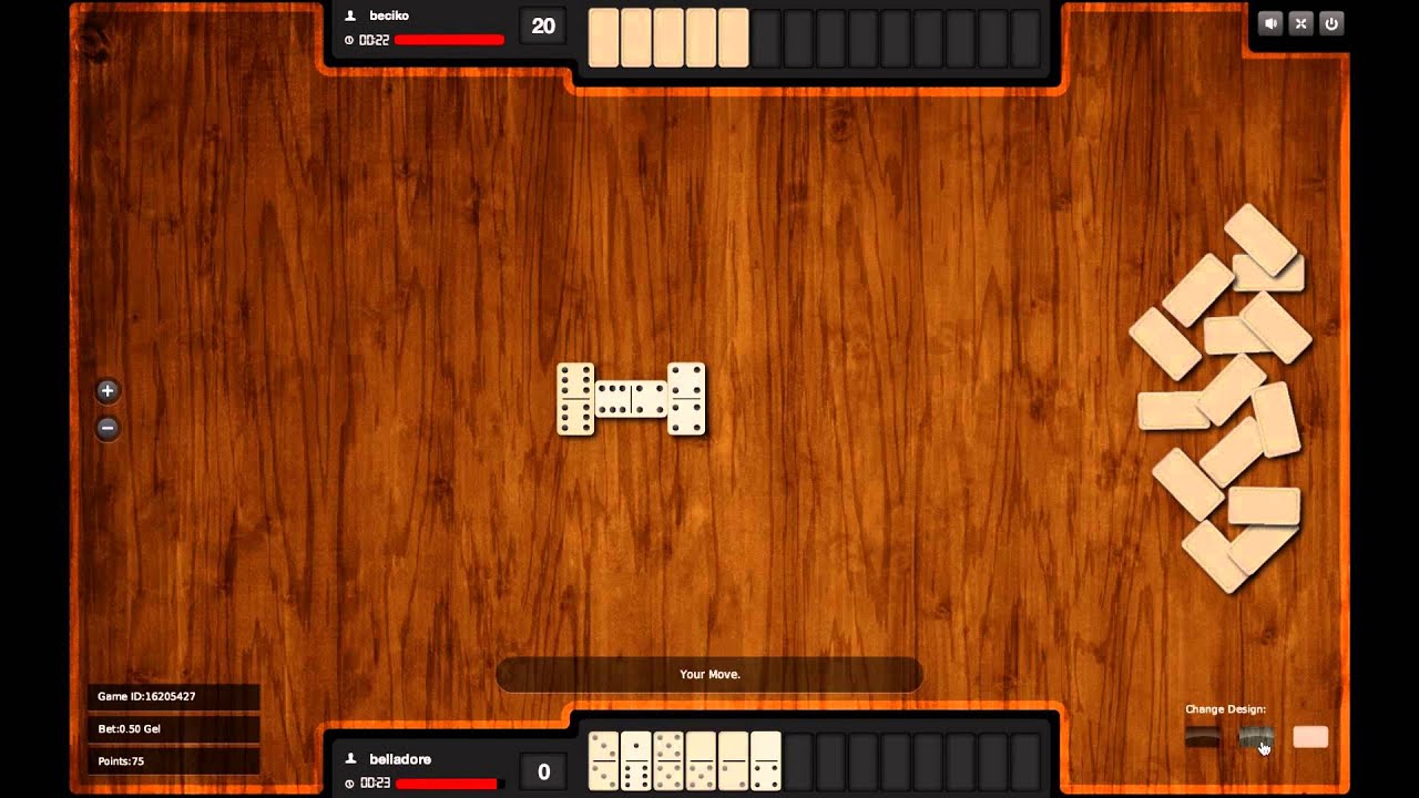 SINGULAR MULTIPLAYER GAMES - DOMINOES - YouTube