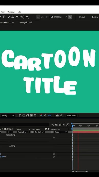 "How to Create a Bounce Text Animation in After Effects" - YouTube