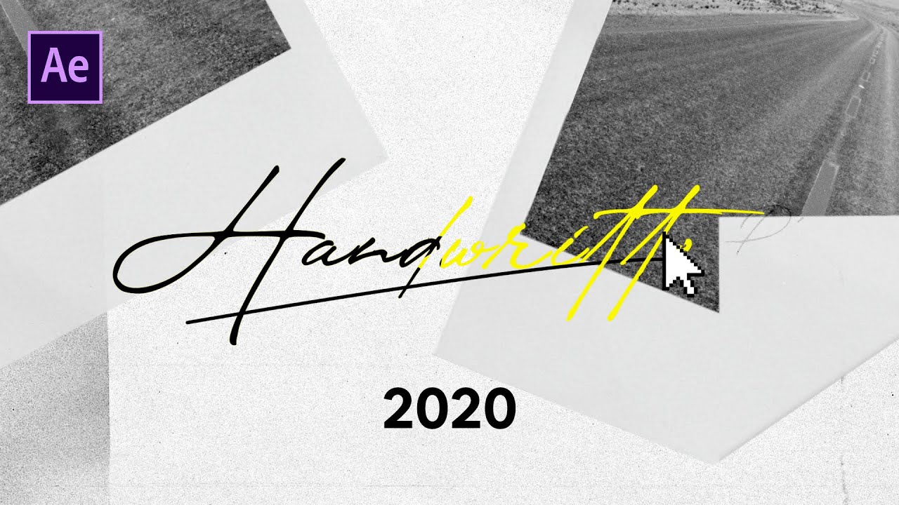 EASY Vox Handwriting Text Animation in After Effects Tutorial ️ - YouTube