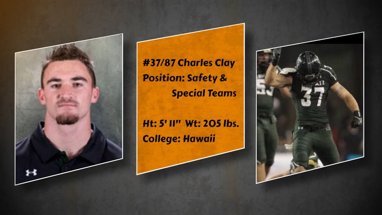 Charles Clay Football Highlight Film Recruiting Tape - YouTube
