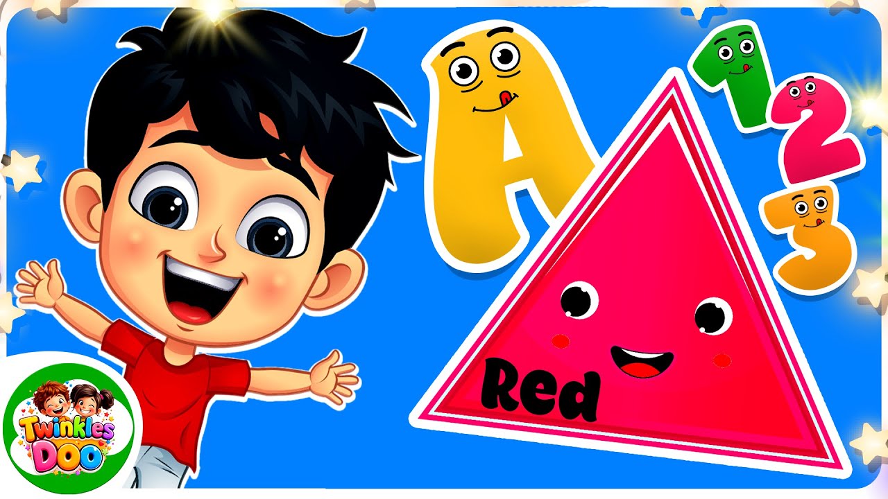 Colors, Shapes, Numbers, Alphabet & More | Toddler Learning Videos For ...