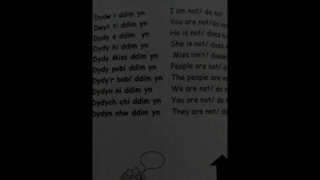 Beginners welsh #1 - sentence starters - YouTube