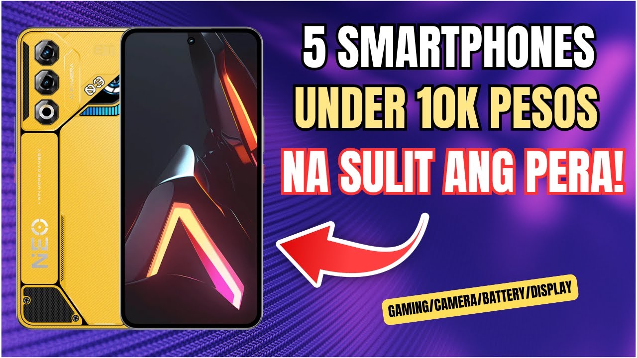 BEST BUDGET PHONES UNDER 10K NGYONG 2025! - YouTube
