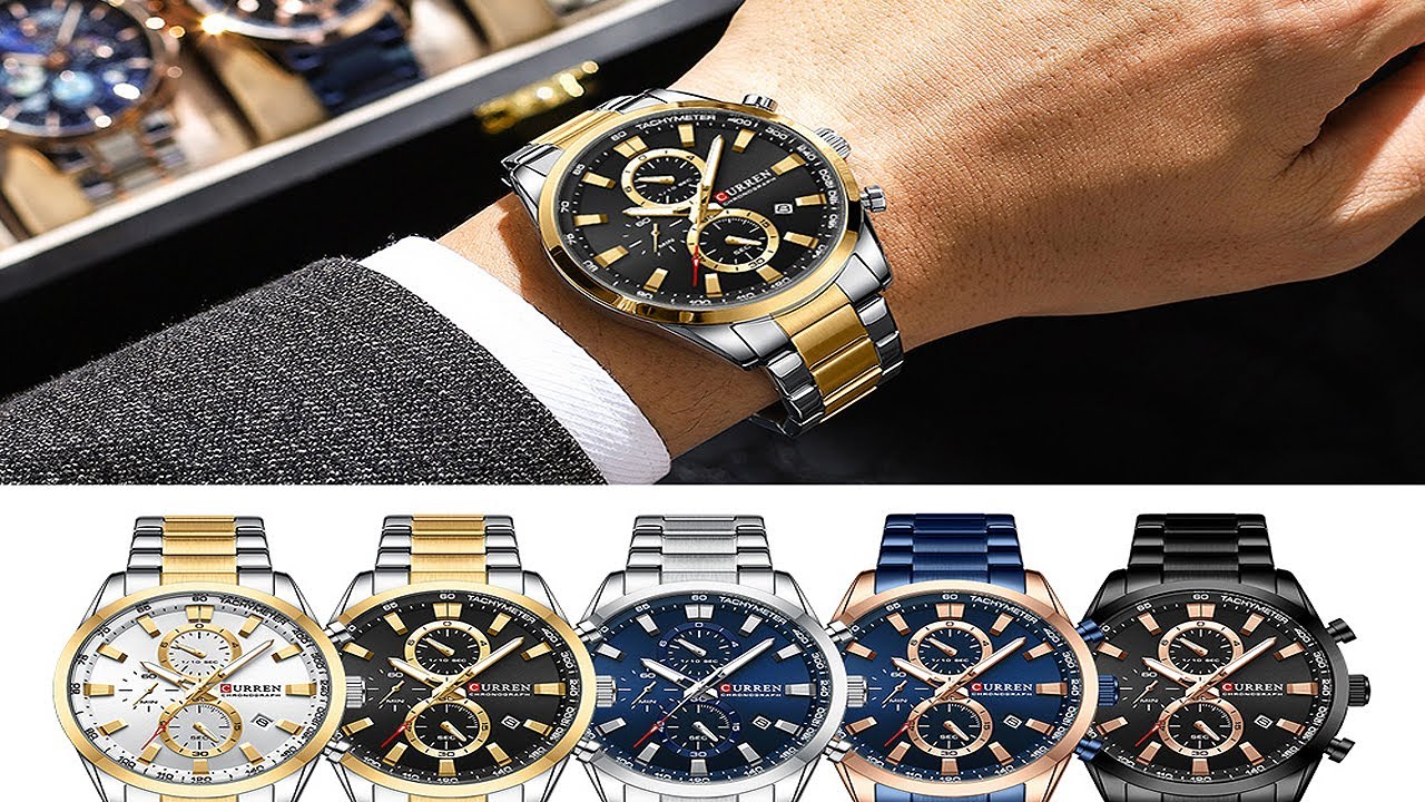 CURREN 8445: The Men's Watch that Defines Elegance and Style! - YouTube