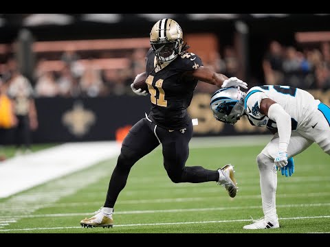Alvin Kamara's Top Play Highlights vs. Panthers  | 2024 NFL Week 1