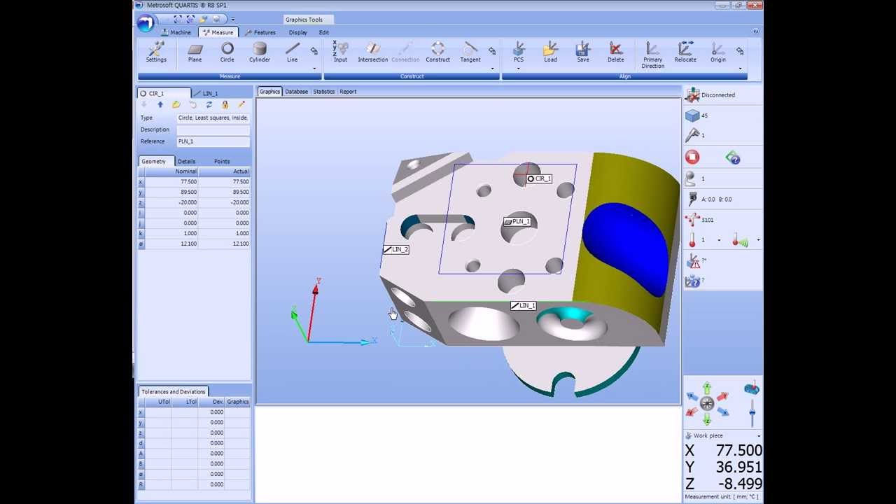 Metrosoft Quartis 소프트웨어 사용자 동영상 - 019 위치도 MMC 구하기 - YouTube