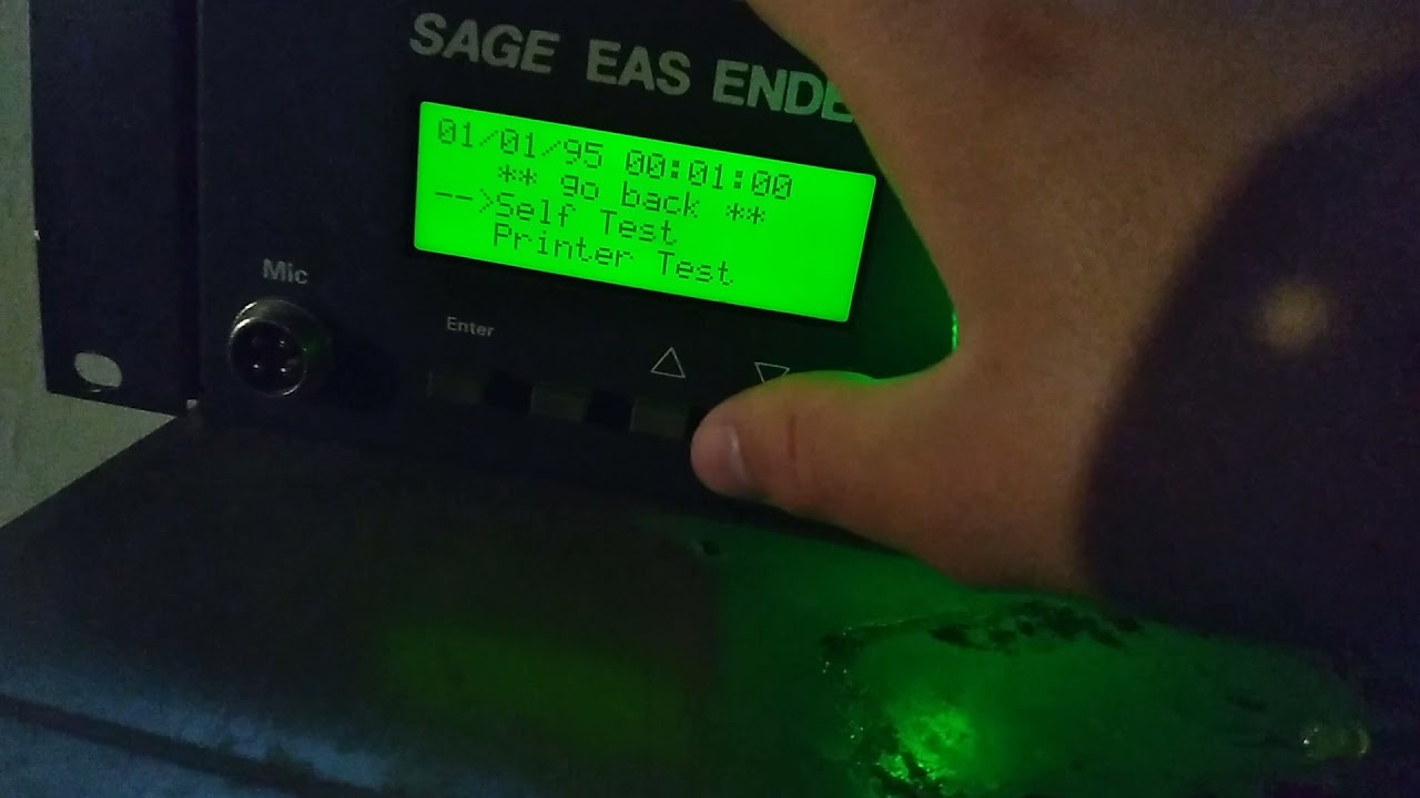 I modified the LEDs Sage eas endec - YouTube
