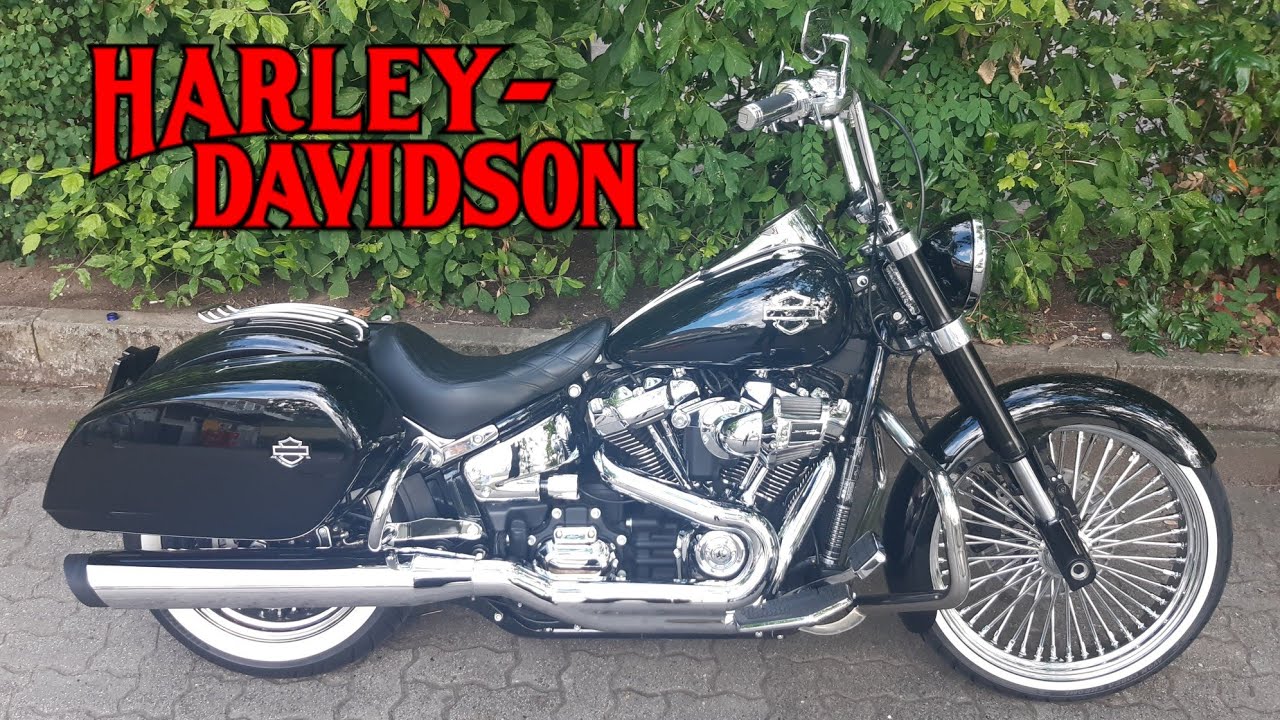 2018 Sport Glide FLSB Custom with 21" Fat Spoke - YouTube