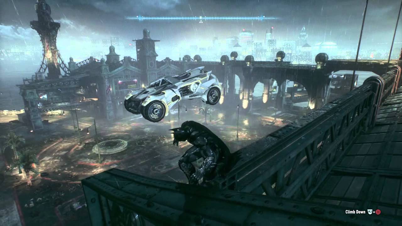 BATMAM: ARKHAM KNIGHT Batwing - YouTube