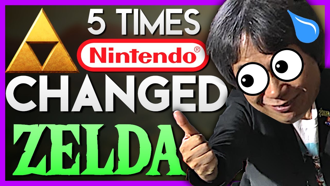 5 Times Nintendo CHANGED Zelda (And WHY!) 1986-2020 - YouTube