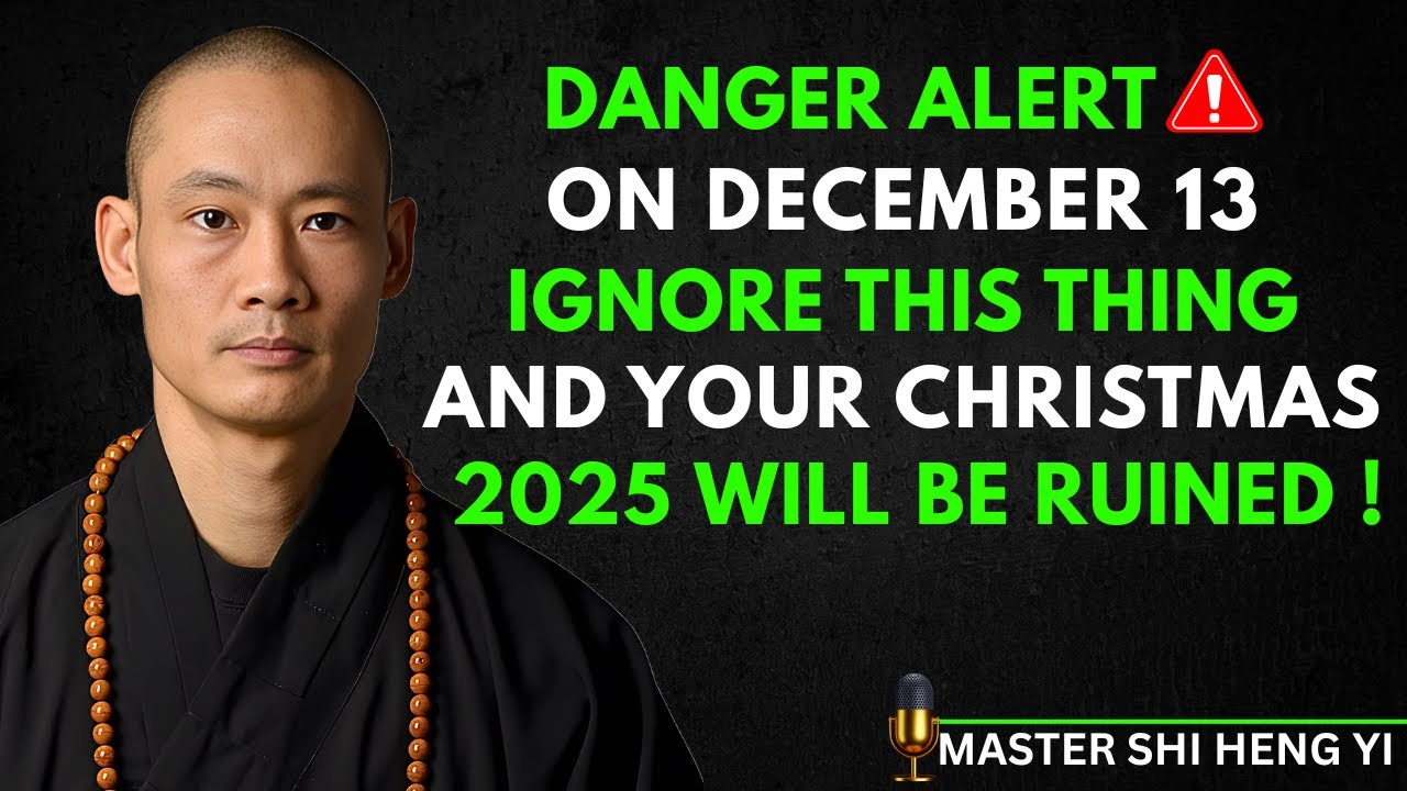 13 December DANGER ALERT | Do This Wrong = Christmas RUINED | Shi Heng ...