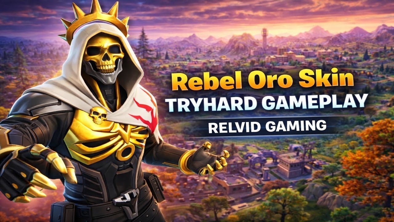 NEW Rebel Oro SKIN SHOWCASE!!!⚡🔥INSANE TRYHARD GAMEPLAY & UNLUCKY END 😖 ...