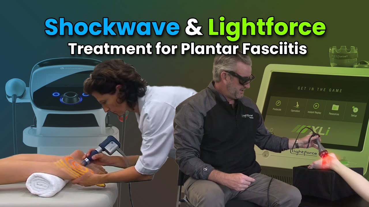Plantar Fasciitis Foot Sole & Ankle Pain Treatment with Chattanooga ...