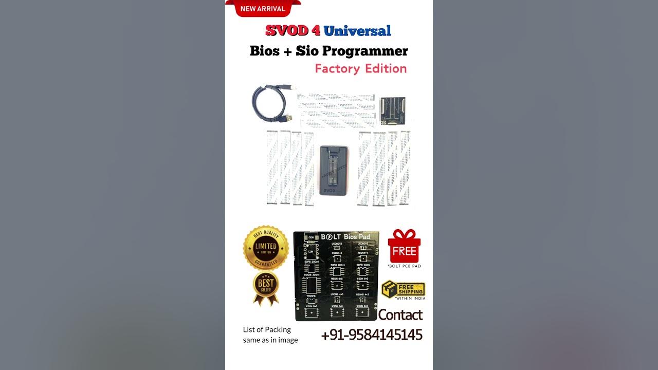 SVOD 4 The Ultimate BIOS Programmer for All Your Needs #svod4 #aditya11ttt - YouTube