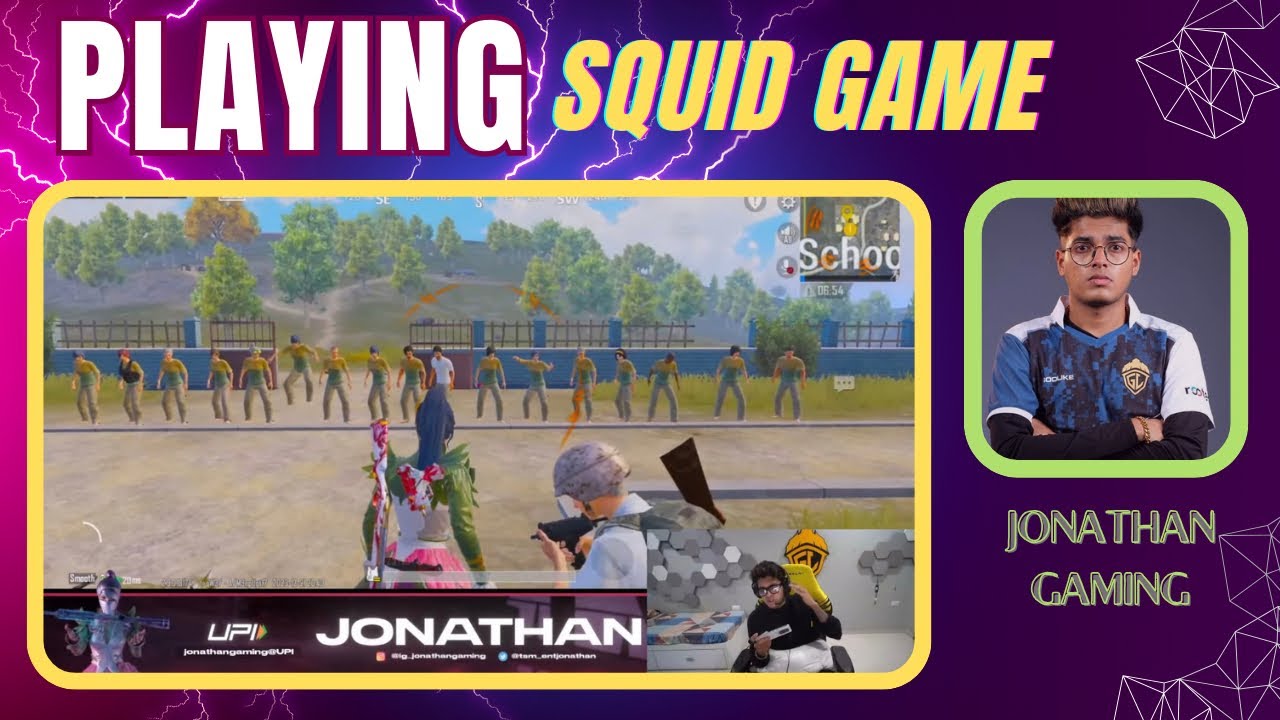 Jonathan playing SQUID GAME !! with subscribers ️😂 #jonathan #game # ...