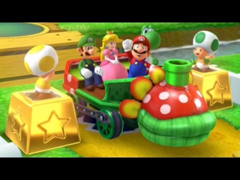 Mario Party 10 - Mushroom Park (Petey Piranha Train) - 2 Player Mario ...