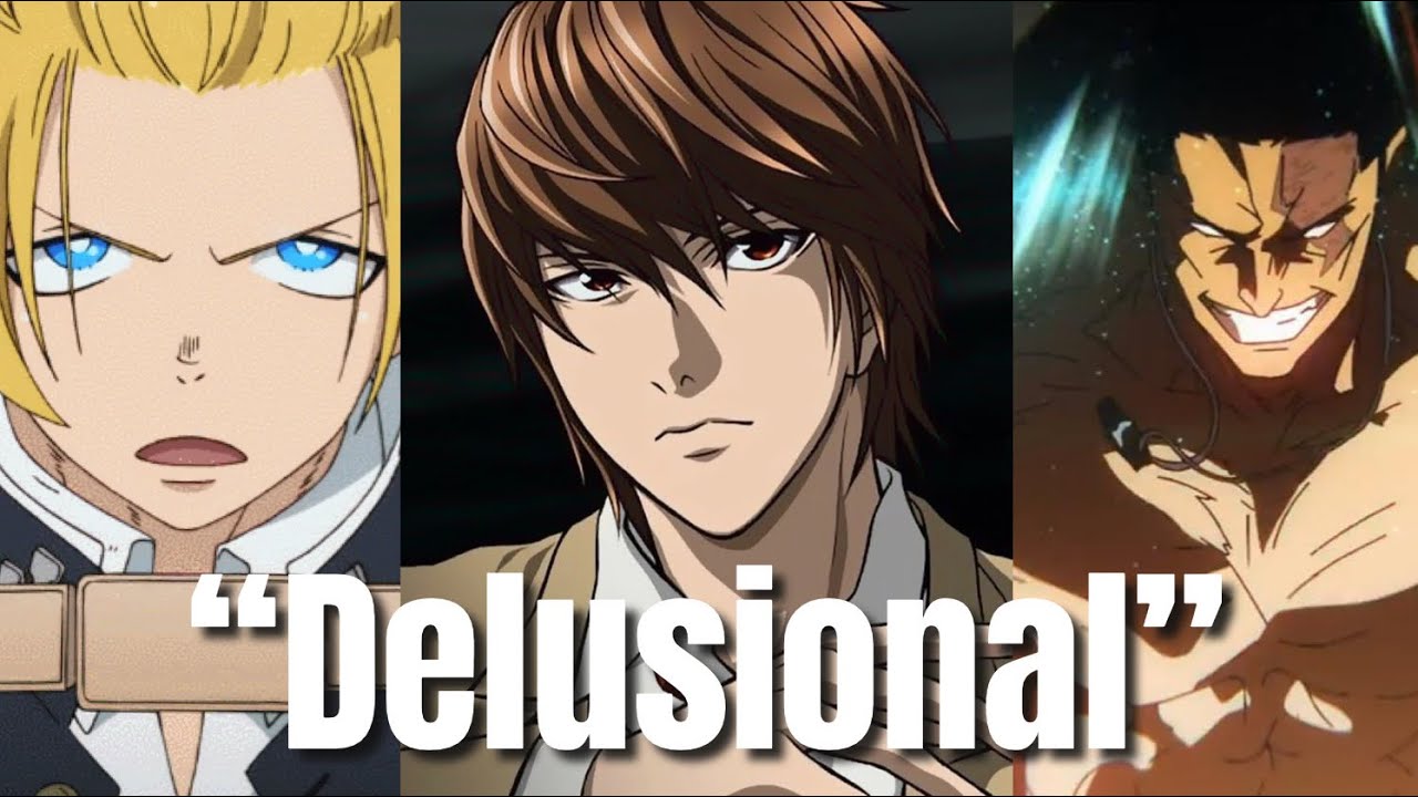 The most Delusional anime characters - YouTube