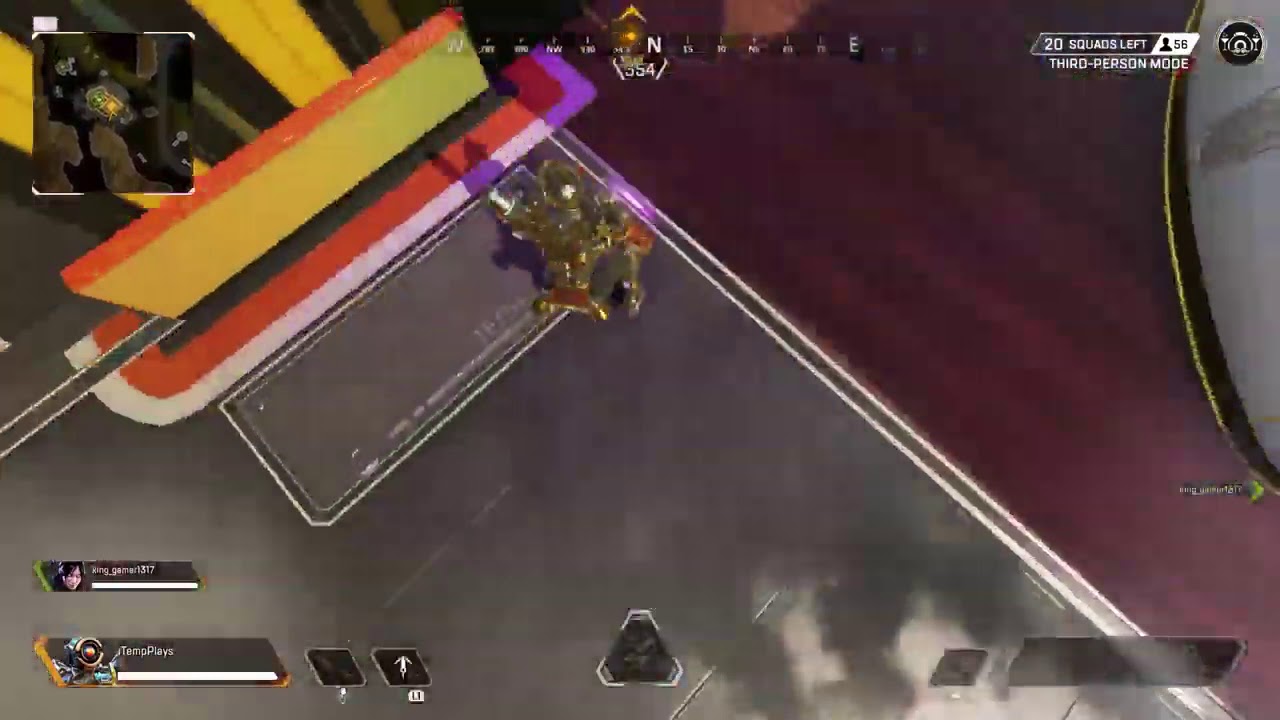 #ITemp plays #ITemp #ApexLegends trying 3D person mode first time with ...